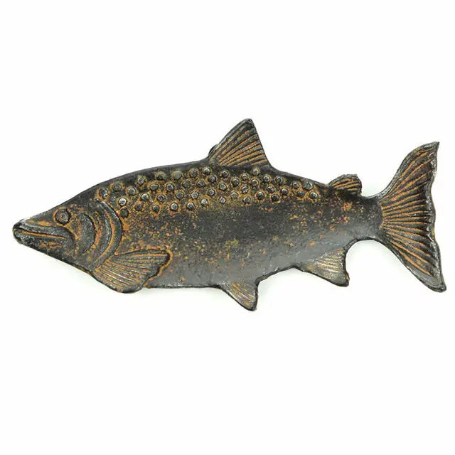 Rustic Iron Fish Tray – Down Home by DeBoers